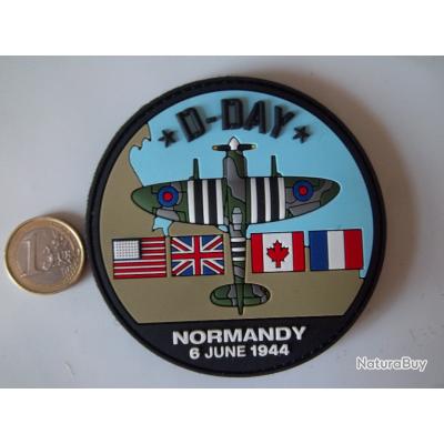 écusson collection militaire PVC 3D D-Day Spitfire - Insignes en tissu - Patchs (12094478)