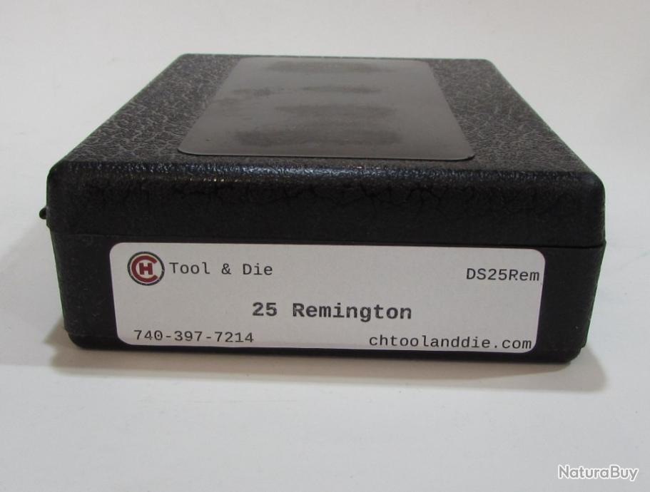 JEUX D'OUTILS CH4D POUR LE RECHARGEMENT EN CALIBRE 25 REMINGTON - Jeux d'outils (12538014)