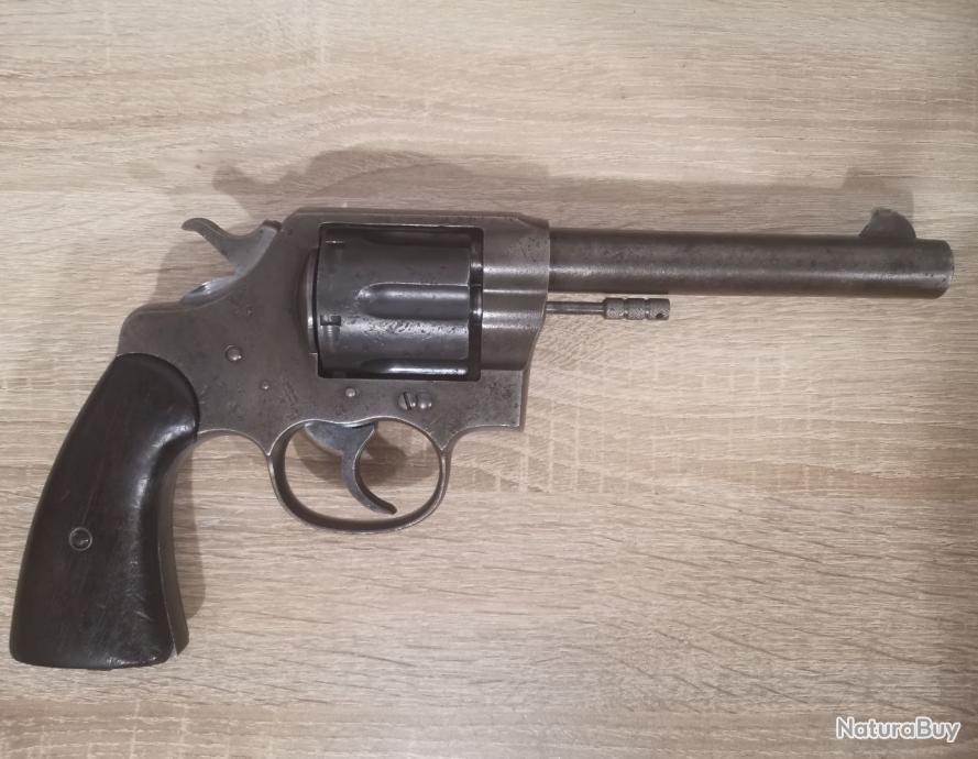 Très rare revolver COLT NEW SERVICE US NAVY (1000 exemplaires ...