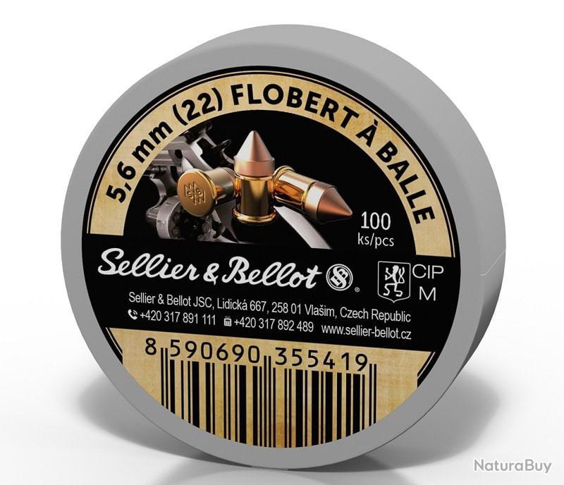 SELLIER BELLOT BOSQUETTE 22 FLOBERT A BALLE - Munitions - Balles 22LR ...
