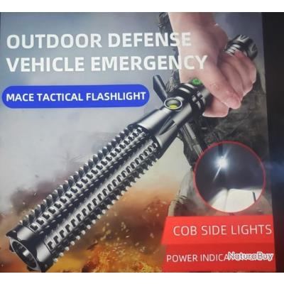 Matraque lampe torche - Lampes tactiques et sécurité (12121999)