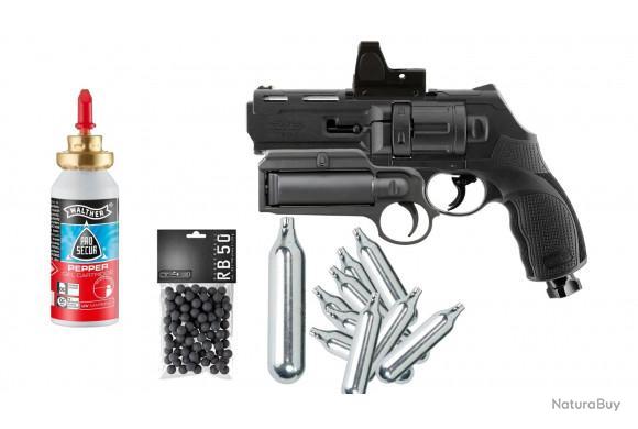 Pack T4E TR 50 (HDR Gen2) avec lanceur de spray, point rouge et munitions - Armes à balles ...