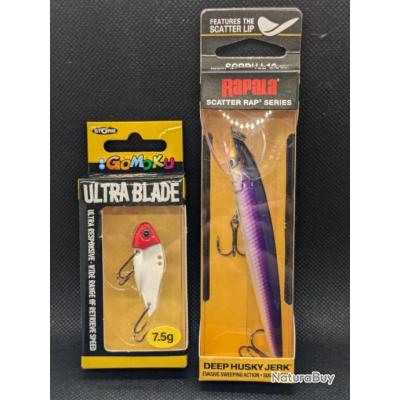 RAPALA , DEEP HUSKY + GOMOKU/STORM ULTRA BKADE - Leurres durs ...