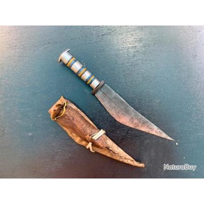 BEAU COUTEAU AFRICAIN GILE, CIRCA 1920, ETHNIE AFAR, MODELE RARE ...