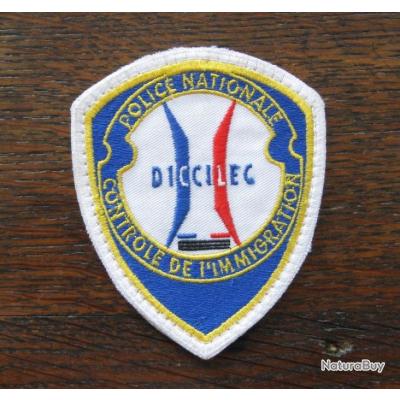 Insigne Police nationale - DICCILEC - Contrôle de l'immigration ...