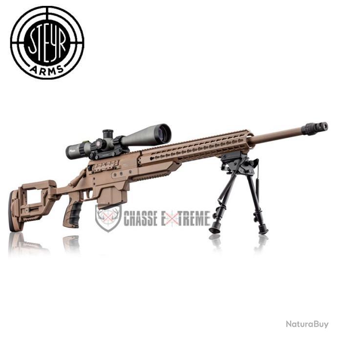 Carabine STEYR SSG M1 Synthétique 69cm Cal 338 Lapua Mag Tan ...