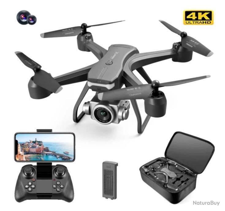 SUPER Drone avec Double Caméra 4K HD grand angle HD WIFI........ENCHERE ...