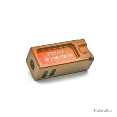 TONI SYSTEM GLV6 Compensator Long for GLOCK, Color: Orange - Pièces et ...