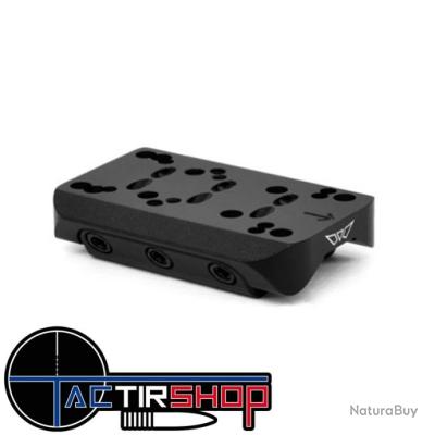 Support point rouge pour bande ventilée Warne Red-dot Shotgun Rib ...