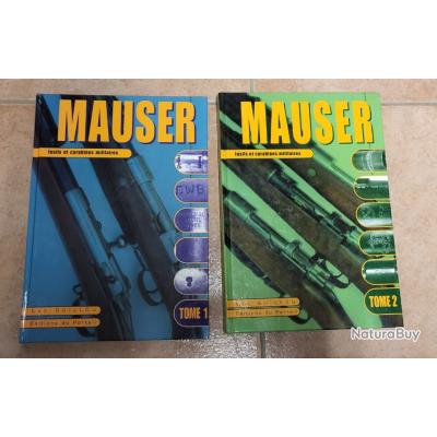 2 tomes MAUSER de Luc Guillou - Livres sur les armes militaria et western (12160413)