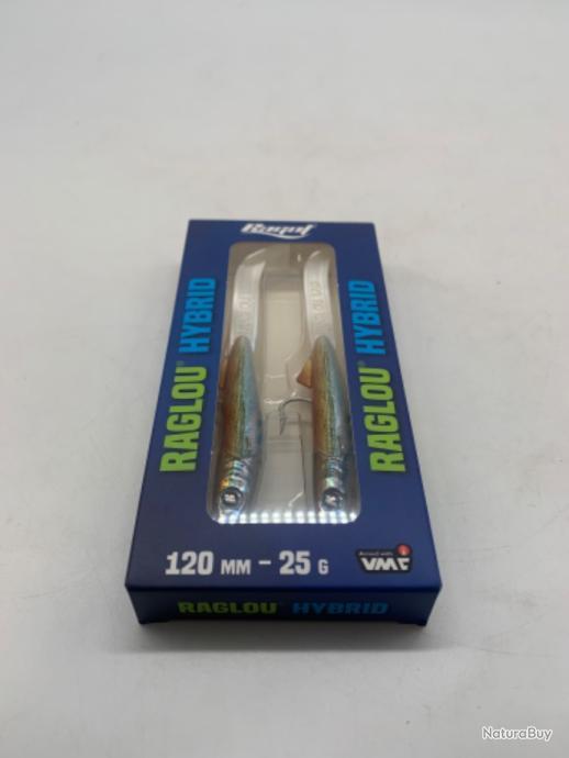 2 leurres souples ragot Raglou hybrid 120mm 25g - Leurres souples mer ...