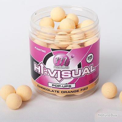 Pop Ups Mainline Washed Out Orange - Chocolat Orange 15mm 250ml ...