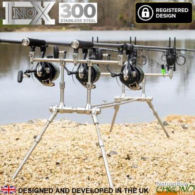 Rod Pod Carp Spirit Inox 300 Complet 3 cannes - Rod Pods (12166521)