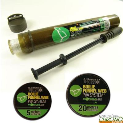 Kit Filet PVA Korda Funnel Boilie System 22mm Recharge Micromesh 5m ...