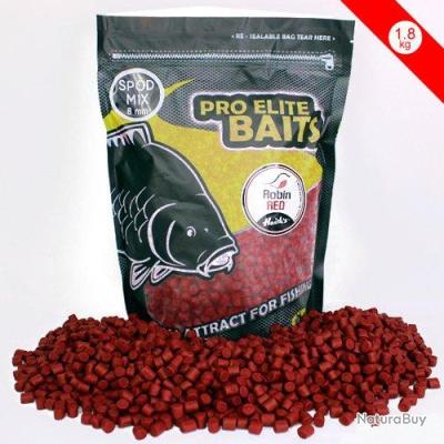 Pellets Pro Elite Baits Robin Red Spod Mix 8mm 1.8kg - Pellets (12168702)