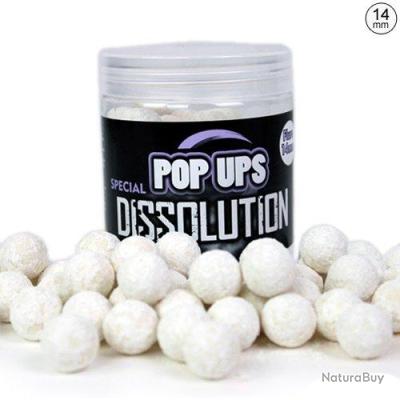 Pop Ups Pro Elite Baits Dissolution Crab Machine White 14mm 250ml ...