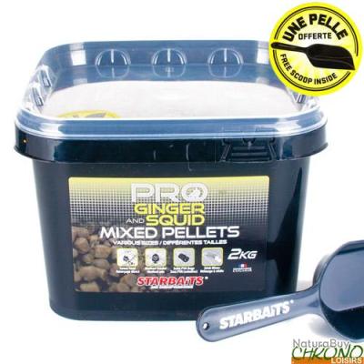 Pellets Starbaits Probiotic Ginger & Squid 2kg - Pellets (12170170)