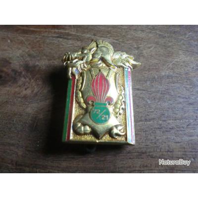 Insigne indochine légion étrangére 21eme compagnie 72eme bataillon / drago paris - Insignes ...