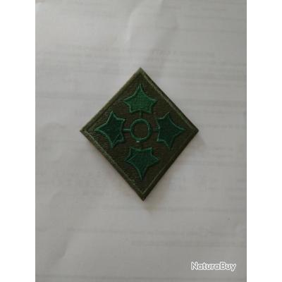 Patch armée us 4th INFANTRY DIVISION la ivy - Insignes en tissu ...