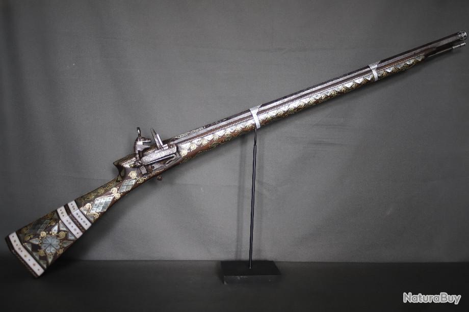 Fusil à silex dit tüfek shishana - Monde Otoman, Turquie ou Balkans ...