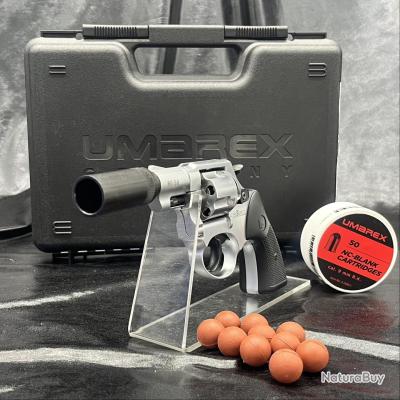 Pack prêt à tirer Revolver Röhm RG59 calibre 9MM RK (Revolver d'alarme ...