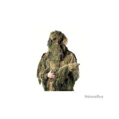 TENUE GHILLIE SUIT SNIPER + PREDATOR FACE VEIL + GEAR PATCH - Ghillie ...