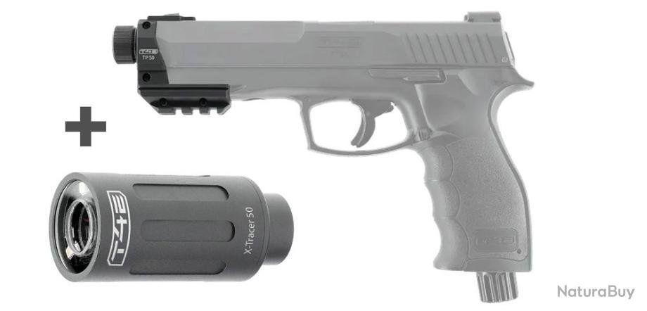 Kit traceur Umarex TP 50 - X-Tracer 50 + support fixation bouche TP 50 ...
