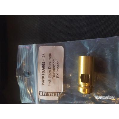 Occasion FX airguns Port de transfert high flow dual hole cal. 25 ...
