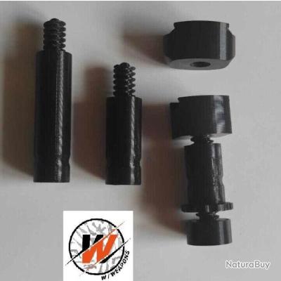 RUGER RPR - Monopod sur picatinny Ruger Precision Rimfire 22lr NOIR ...