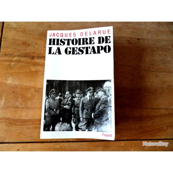HISTOIRE DE LA GESTAPO de jacques delarue - Livres historiques et militaria (12234680)