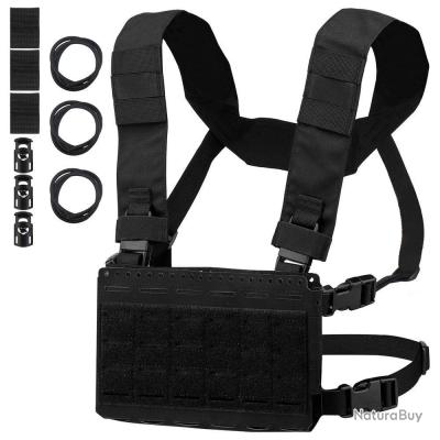 Chest Rig MKV Micro MK5 - Black - Gilets tactiques Airsoft (12240016)