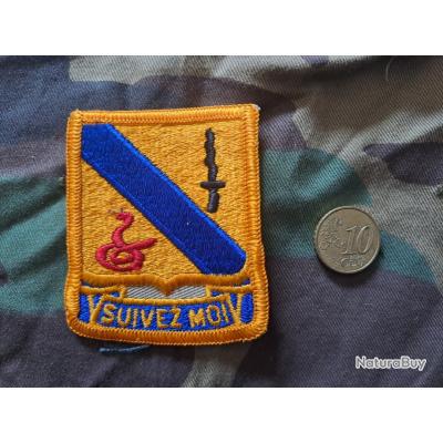 Insigne patch US ARMY 14Th ARMORED CAVALRY REGIMENT Suivez moi FOLLOW ...