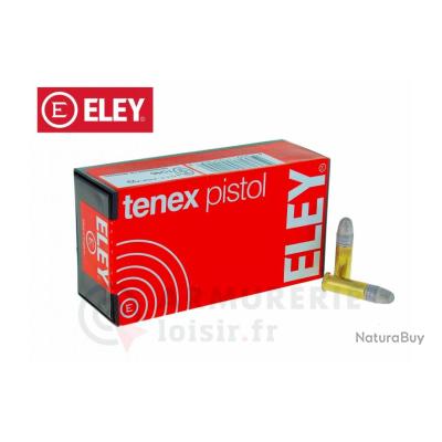 Cartouches Eley Tenex Pistol cal. 22 LR 10 boites pour 500 munitions ...