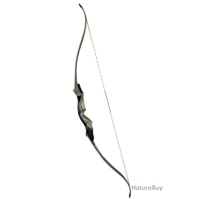 Arc traditionnel recurve démontable Old Tradition Predator 60" Droitier ...