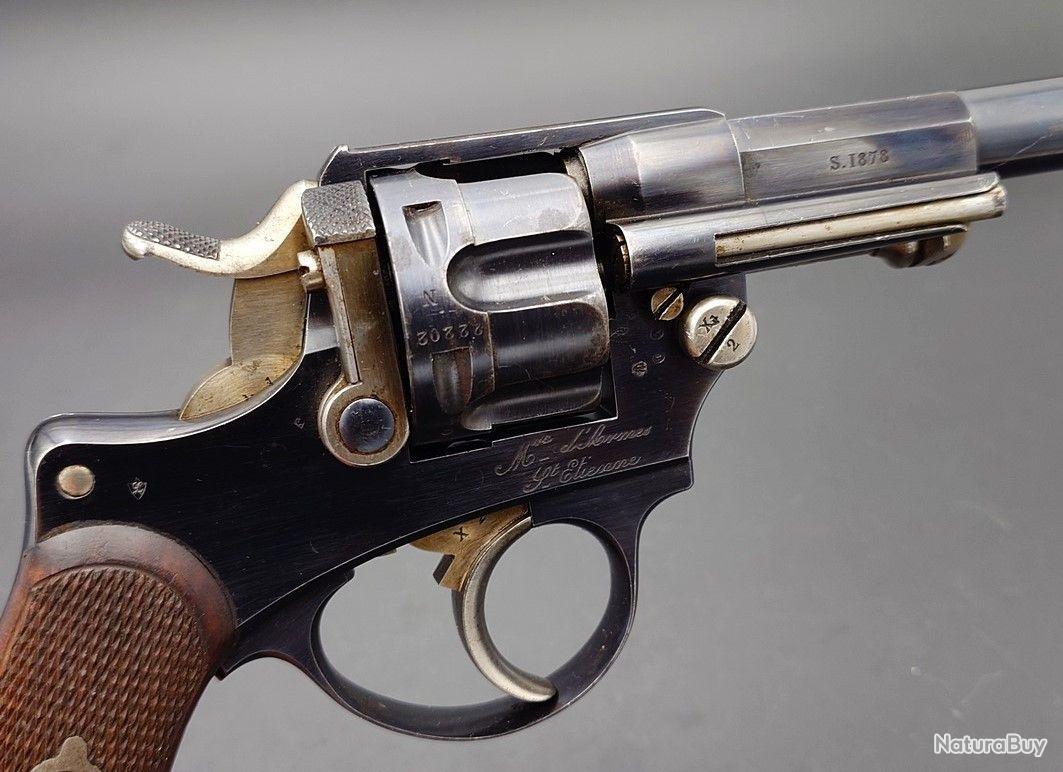 EXCEPTIONNEL REVOLVER REGLEMENTAIRE OFFICIER Chamelot Delvigne Modèle ...