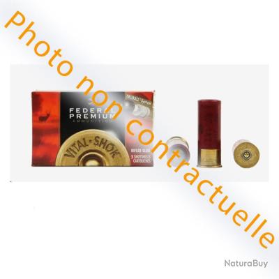 Cartouches Federal Frangible Slug Sans plomb - Cal. 12 - Par 5 ...