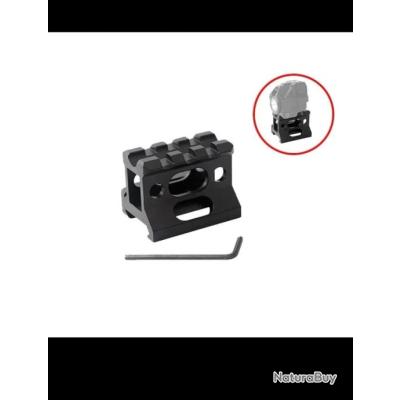 Hausse de rail picatinny 11mm - Rails et embases pour montage tactique ...