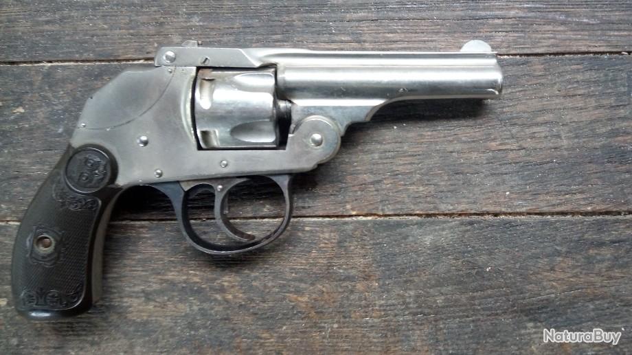 REVOLVER IVER & JOHNSON SAFETY HAMMERLESS 1er MODEL - Revolvers (13631710)