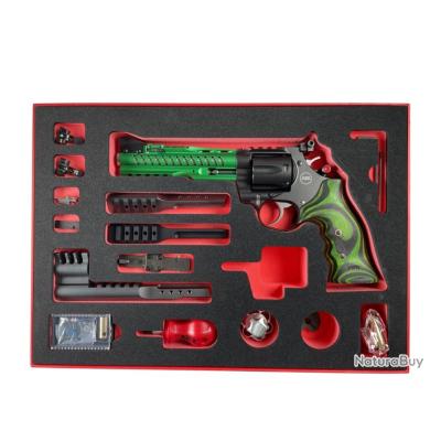 Revolver KORTH Super Sport GTA green cal.357Mag 6JWilson Grip black ...