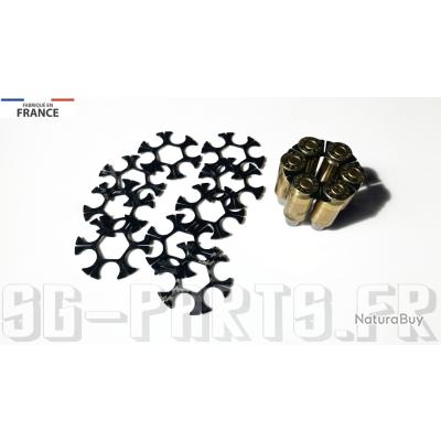 Moon Clips (x100) **PLASTIQUE** pour Smith & Wesson 625 6 COUPS ...