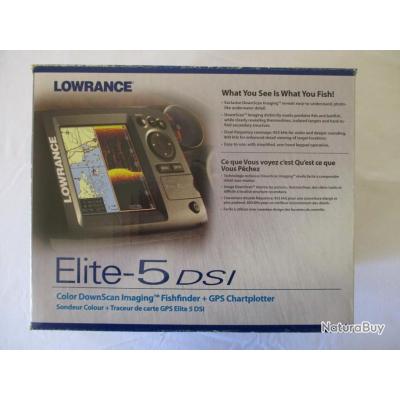 Echosondeur Lowrance Elite-5 DSI - Sondeurs - GPS (12385029)