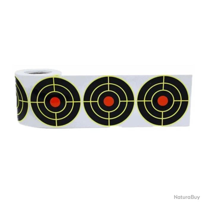 2 Rouleau 400 cibles 1 euro sans réserve réactives autocollante - Cible ... 2 Rouleau 400 cibles 1 euro sans réserve réactives autocollante - Cible ...