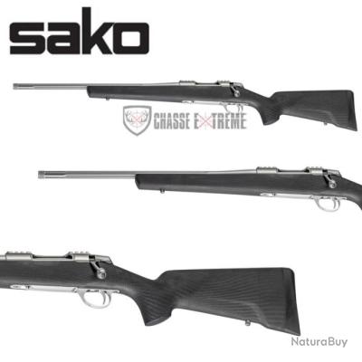 Carabine SAKO 90 Peak Inox 51cm Cal 6.5 Creedmoor Gaucher - Carabines à ...
