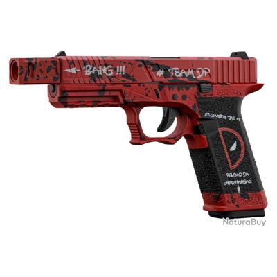 Pistolet VX7302 type Glock DeadPool - GBB - AW Custom - Pistolets ...