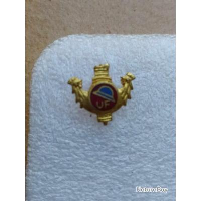 INSIGNE BOUTONNIERE PINS MILITAIRE ARMEE ANCIEN COMBATTANT POILU UNION ...