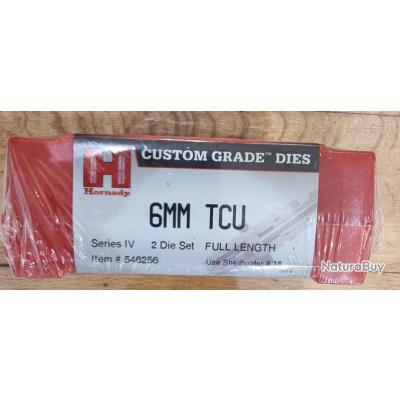 JEUX D'OUTILS HORNADY 6MM TCU REF 546256 CUSTOM GRADE DIES Neuf - Jeux ...
