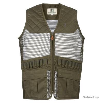 Gilet Filet Savane Percussion Kaki - Gilets de Chasse (12445701)