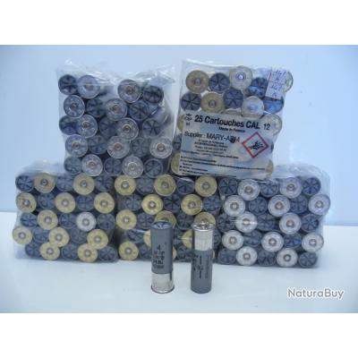 CARTOUCHE CALIBRE 12 ACIER MAGNUM N° 4 - 4+5 - Cartouches acier et ...