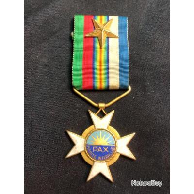 Medaille PAX merite interallie - Médailles - Décorations (12456461)