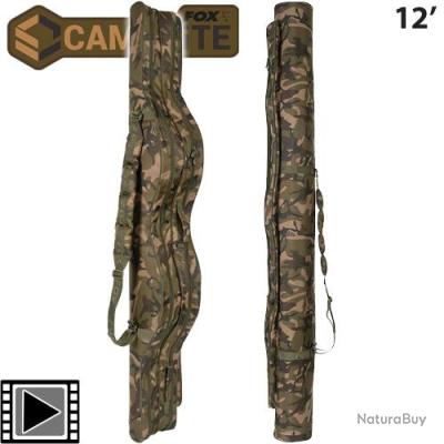 Fourreau Fox Camolite Hardcase 4 cannes 12' - Fourreaux Carpe (12458072)